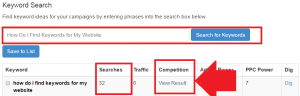 “How to Find Keywords for My Website?” – 5 Easy Steps. - Your Online ...