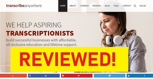 Is Transcribe Anywhere a Scam Or the Best Transcription Course Online ...